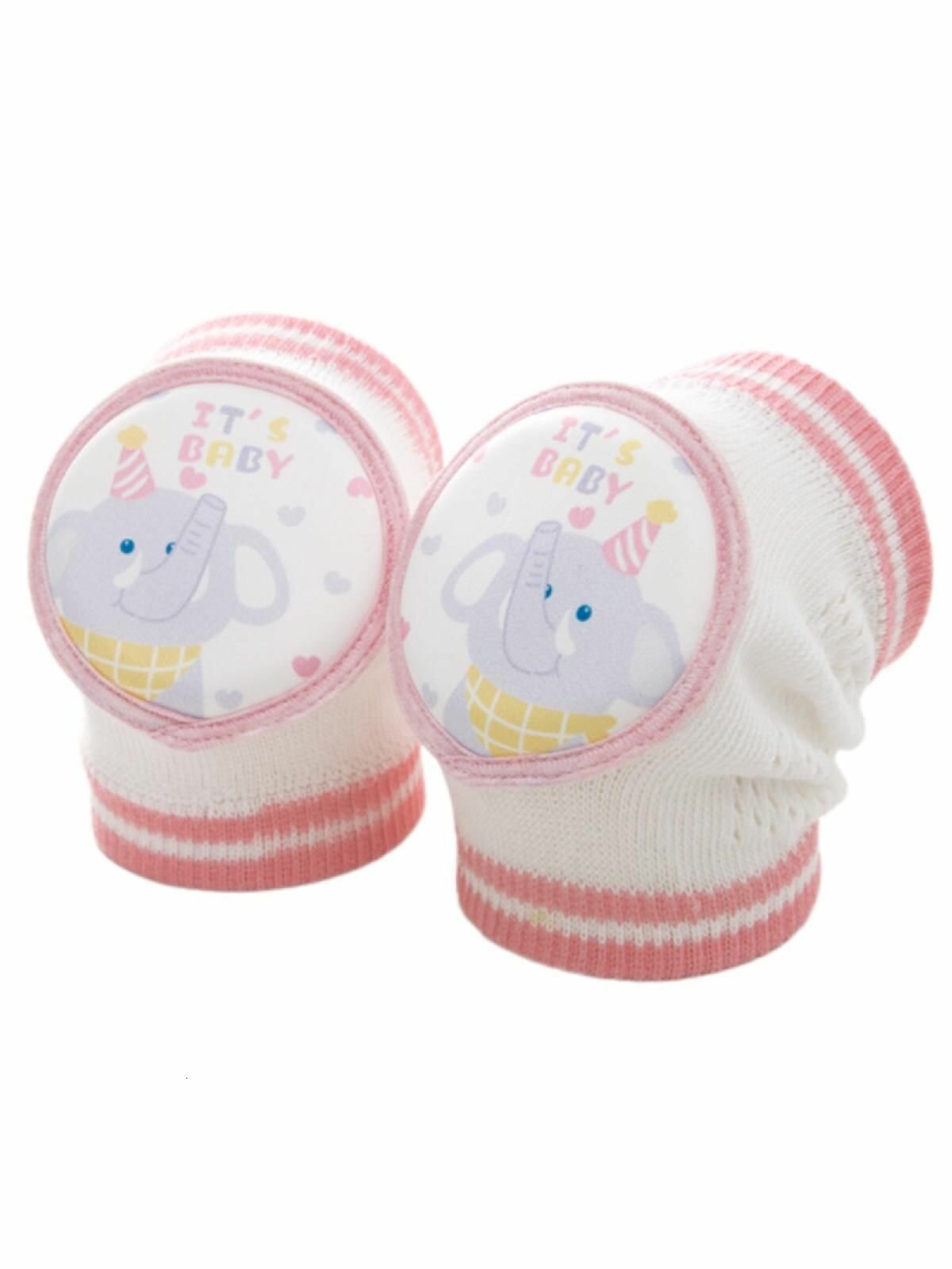 Детские наколенники для ползания, Фиолетовый слоненок