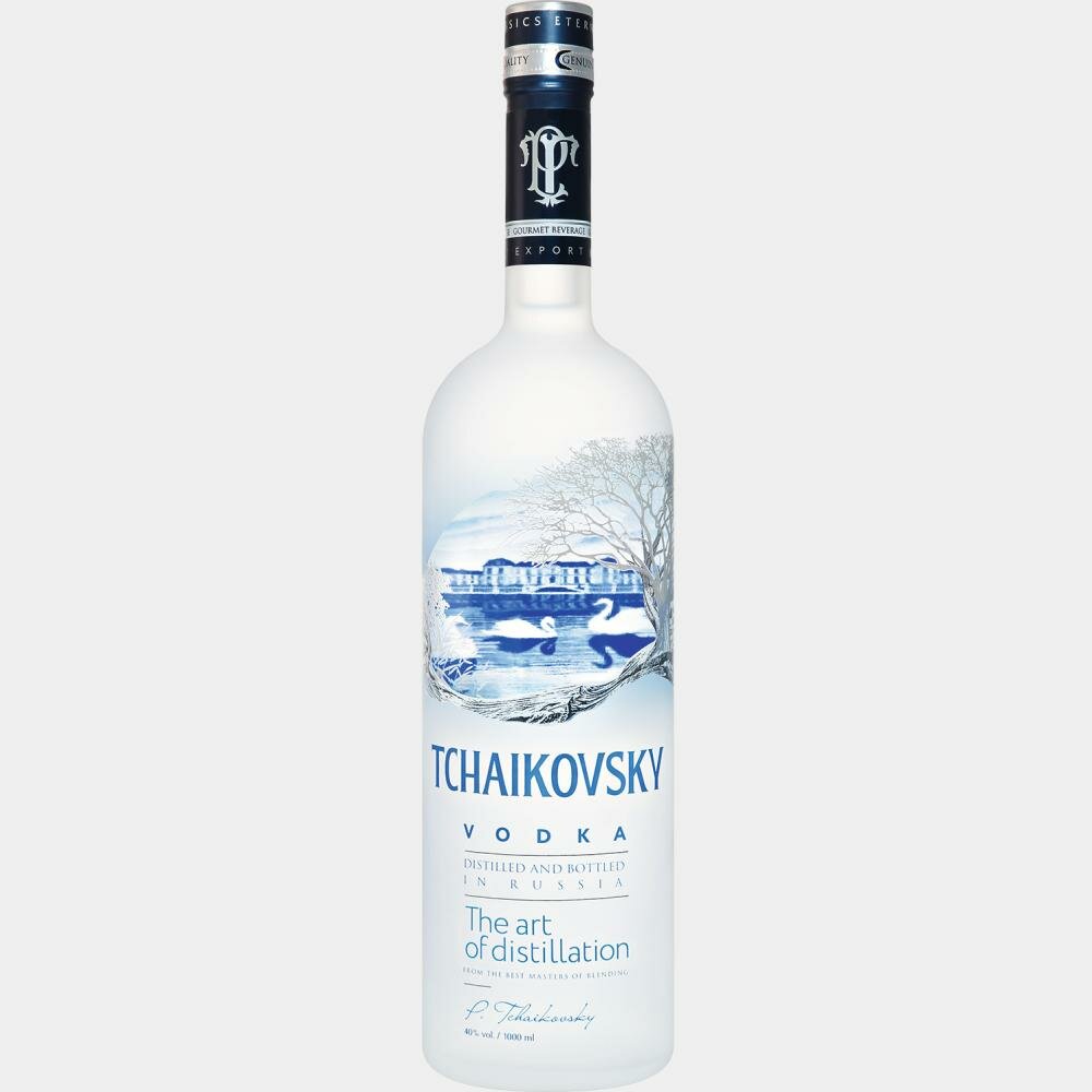 Водка Чайковский 1 л. Россия