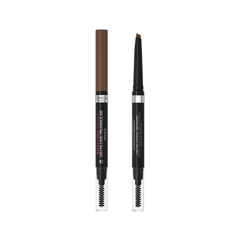 Карандаш для бровей LOREAL INFAILLIBLE BROWS 24H FILLING TRIANGULAR PENCIL автоматический тон 5.0 light brunette