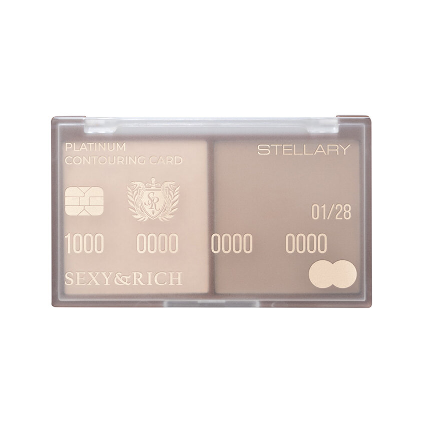 Палетка контуринга для лица STELLARY SEXY & RICH тон 01