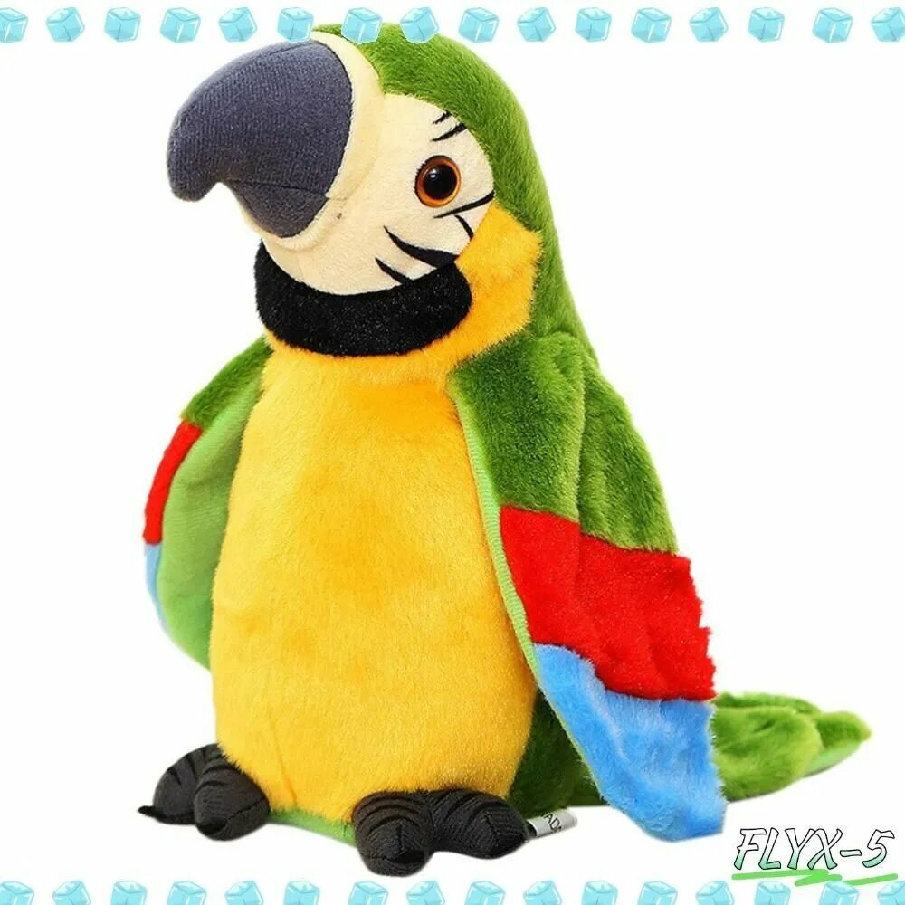 Электрический говорящий попугай плюшевая игрушка，（Рекомендуемые качественные продукты）