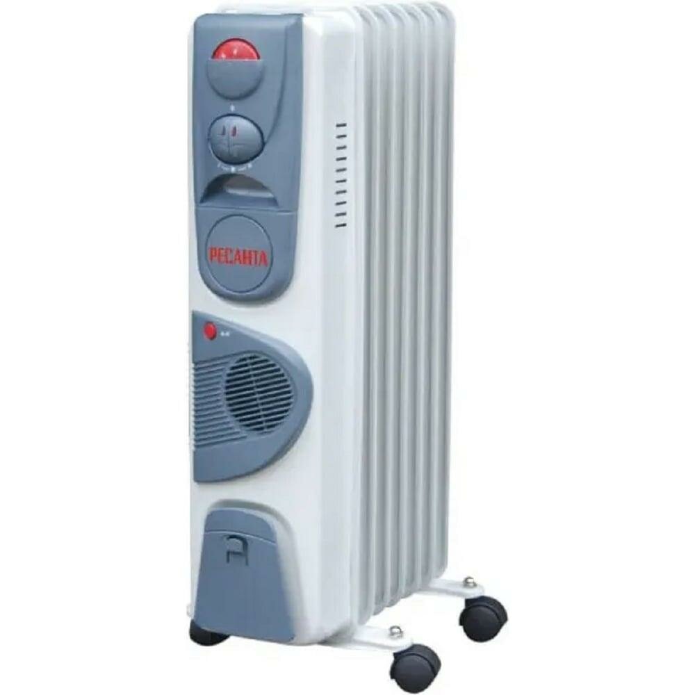 Масляный обогреватель Ресанта ОМ-7НВ 67/3/10