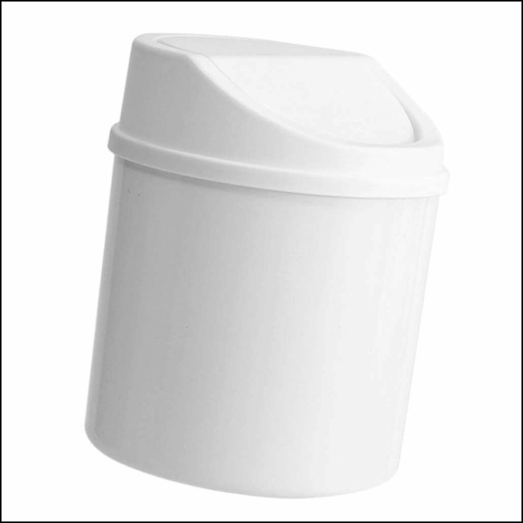 Небольшая настольная урна с откидной крышкой11