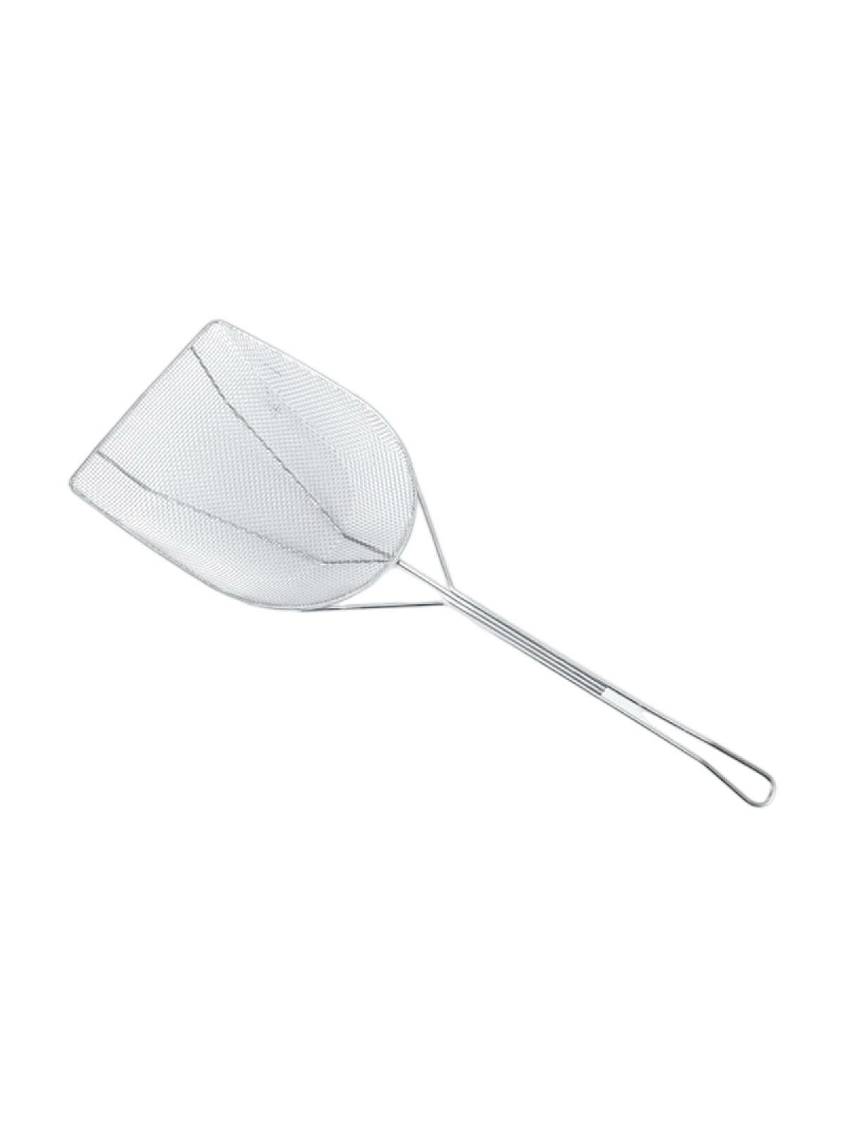 Лопатка для сбора остатков масла из нержавеющей стали, масляная решетка, шлаковый фильтр, большая лопатка для сбора остатков масла