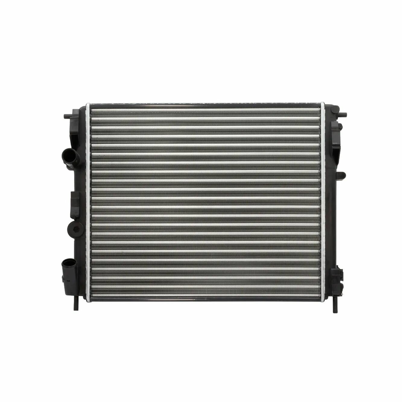 Радиатор двигателя Renault Logan (04-) 1.4i/1.6i А/С+ (сборный).