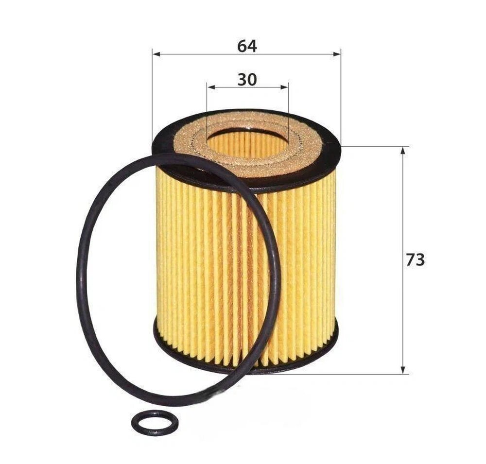 Фильтр масляный MILES AFOE031 Фильтр масляный FORD/MAZDA 1.8-2.5