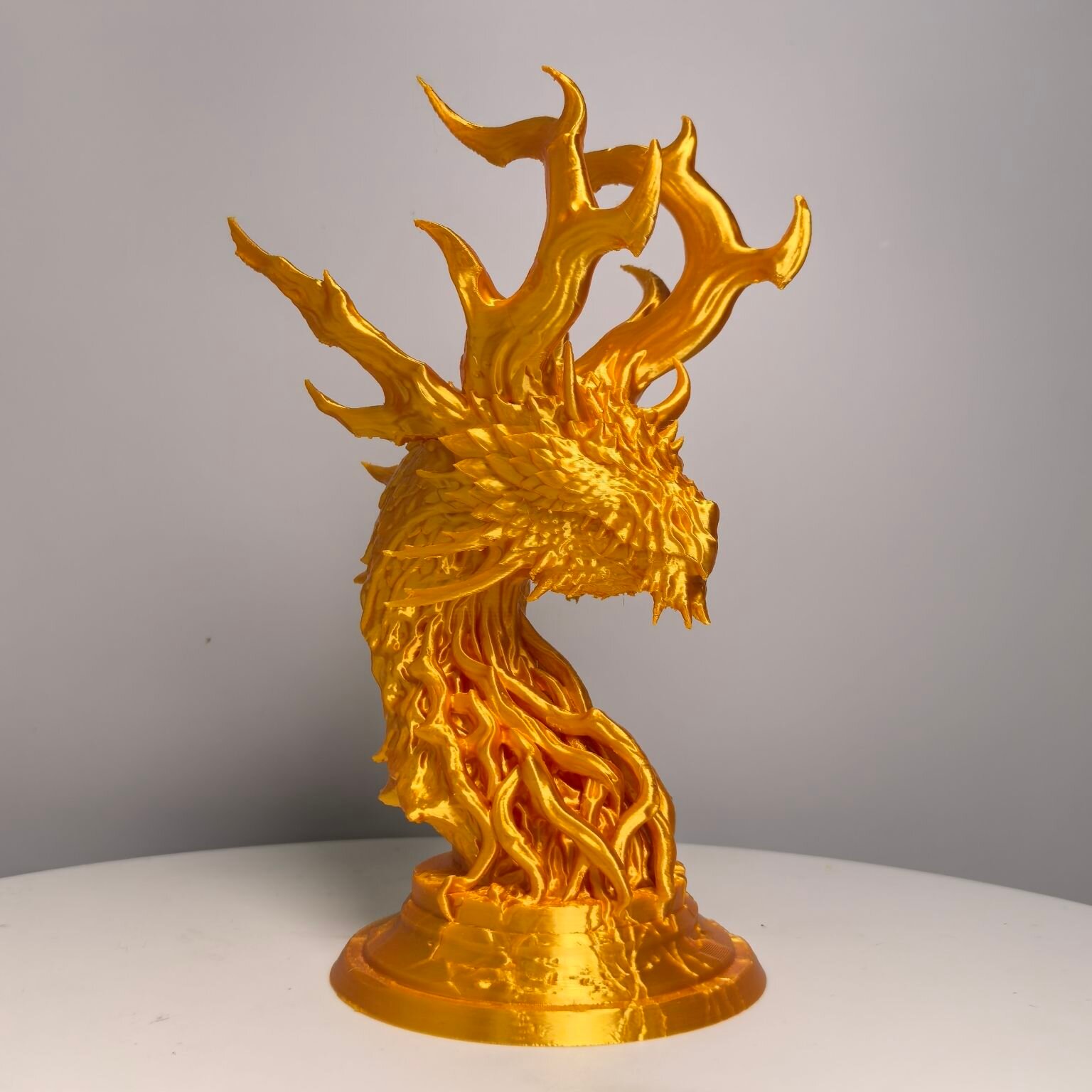 3D-модель головы дракона, настольная игровая игрушка, подарок на день рождения, фигурка оленя для аквариума, фигурка из World of Warcraft.