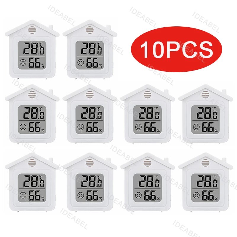 10шт. Термогигрометр для дома, Цвет: 10PCS Type 1