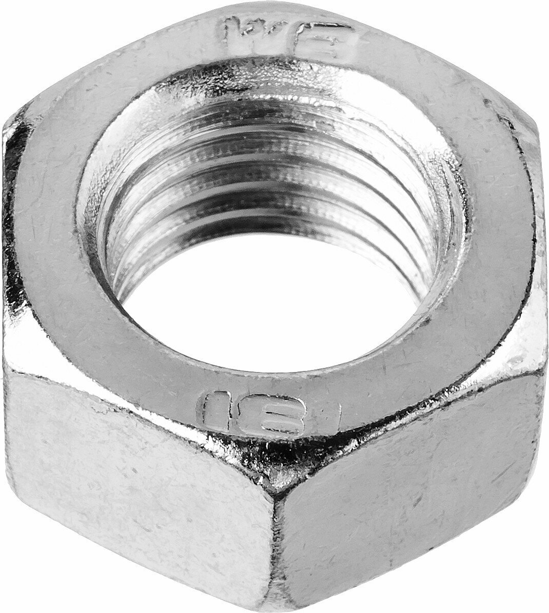 ЗУБР ГОСТ ISO 4032-2014, кл. пр. 6, M16, цинк, 2 шт, шестигранная гайка (303556-16)