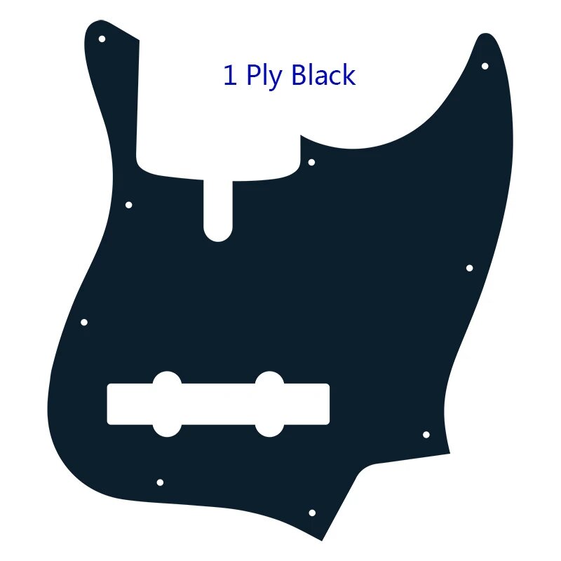 Fei Man Pickguard для Sire V7 5-струнной джазовой бас-гитары 1 Ply Black