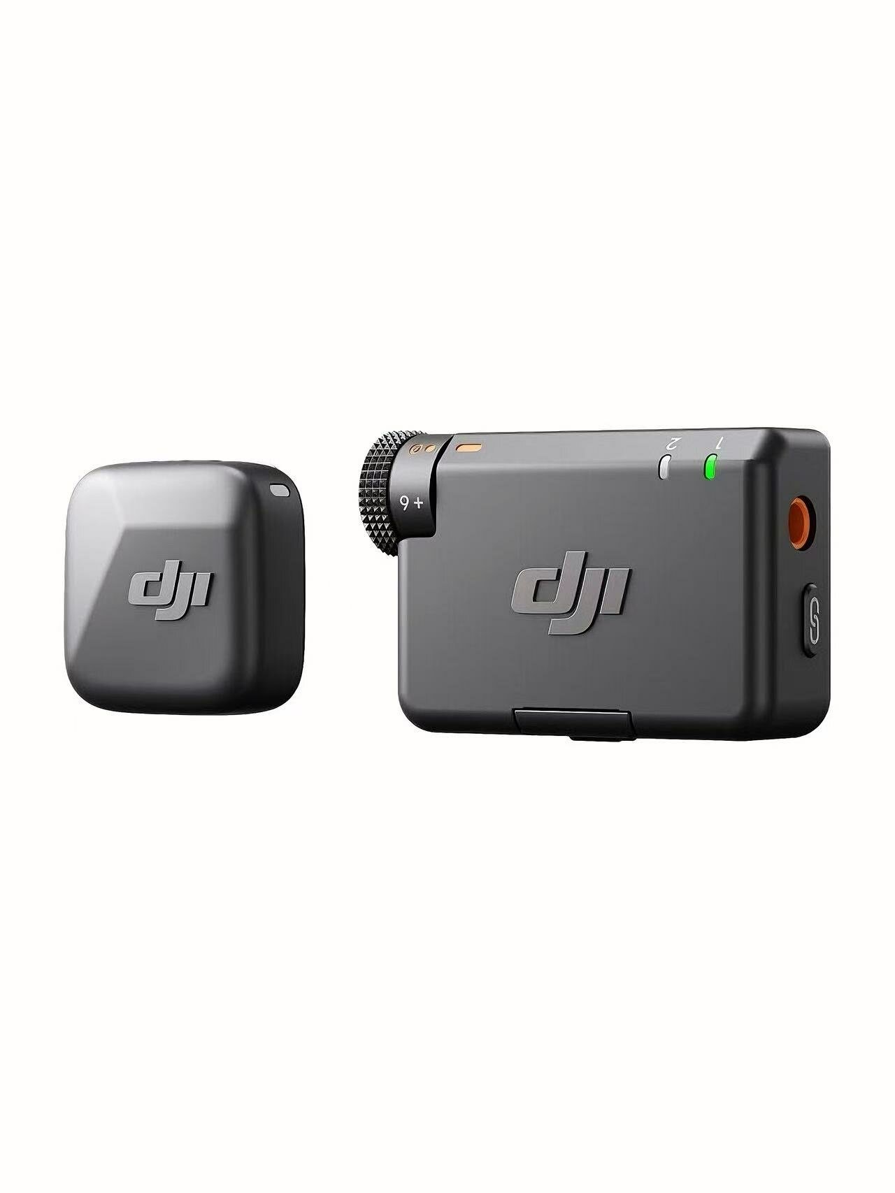 Беспроводной микрофон DJI MIC Mini 1TX+1RX, петличный, круговой, чёрный