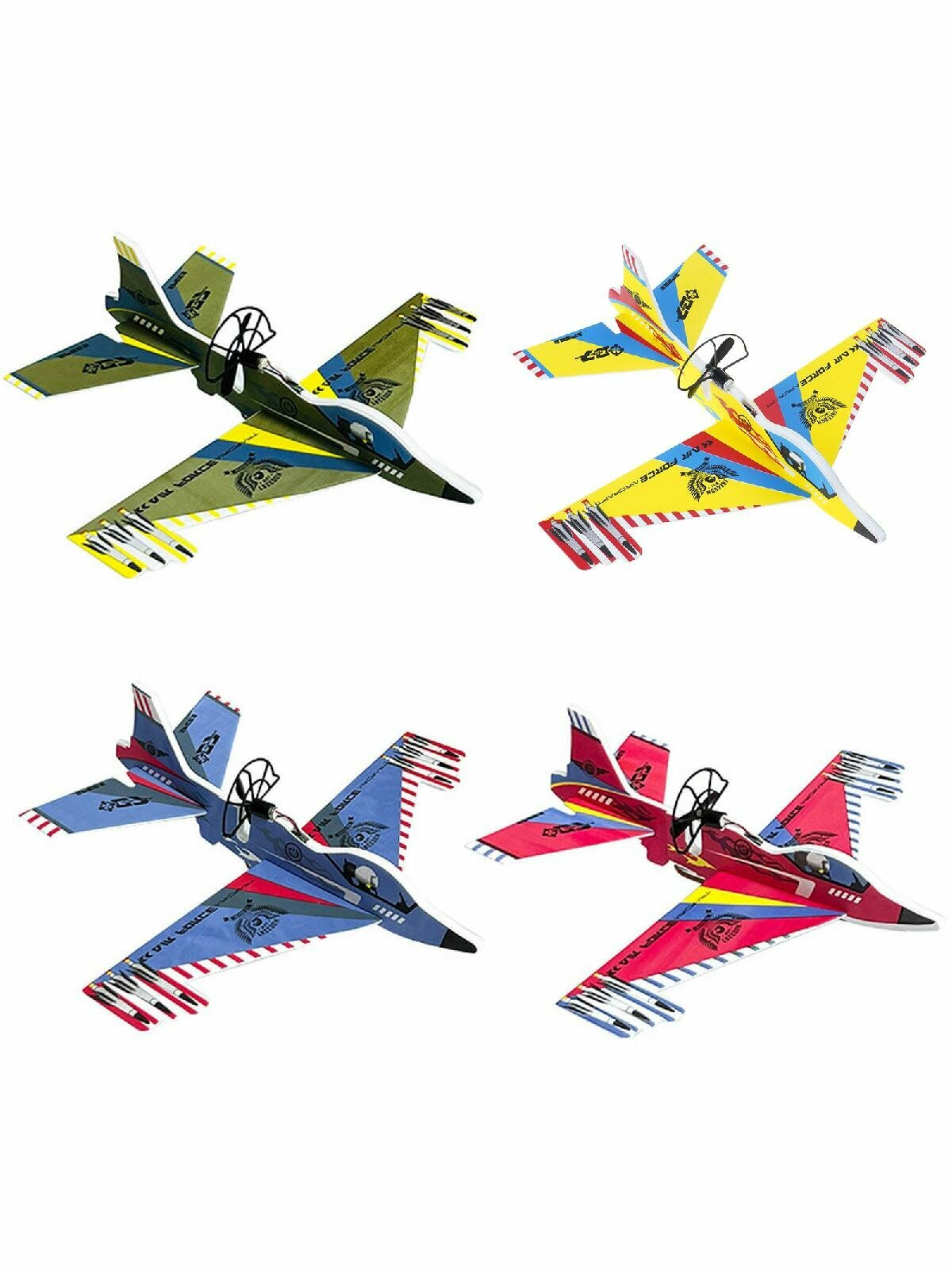 Детский электрический планерный летательный аппарат для ручного метания на открытом воздухе (случайный цвет)