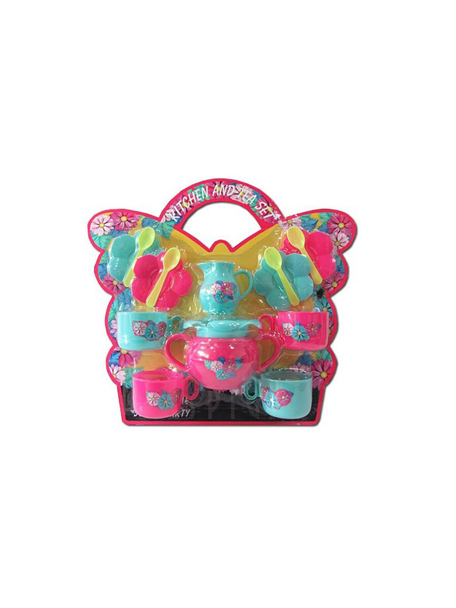 Чайный набор Хризантемы 14 предметов LN2199A с 3 лет