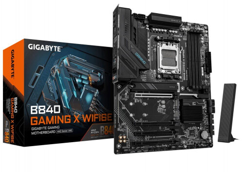 Материнская плата Gigabyte B840 GAMING X WIFI6E (AM5, ATX)