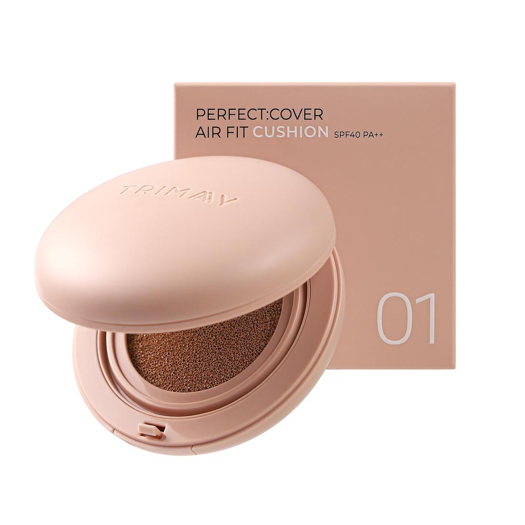 Trimay Perfect Coverage Cushion 15ml 01/Стойкий увлажняющий кушон