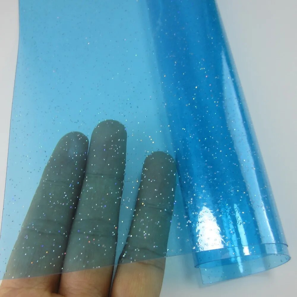 Рулон 20/50x120 см, лист А4, 30x20 см, блестящая прозрачная виниловая ткань из ПВХ, кожаная сумка для бантов, сережек, сумка, сделай сам, CN012