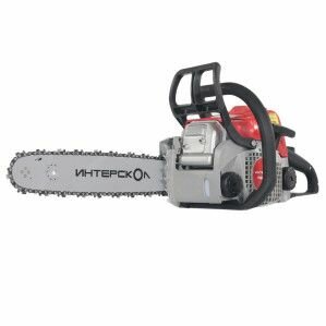 Бензопила ИНТЕРСКОЛ ПЦБ-180-14 (1,5кВт/2л. с, шина 35см-А074, цепь 3/8х1,3х50зв.) 4кг