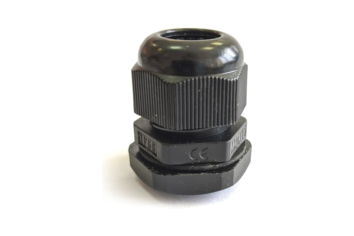 Сальник MG 25 пластик (12-15мм) IP68 черный гофроматик {zeta30873}