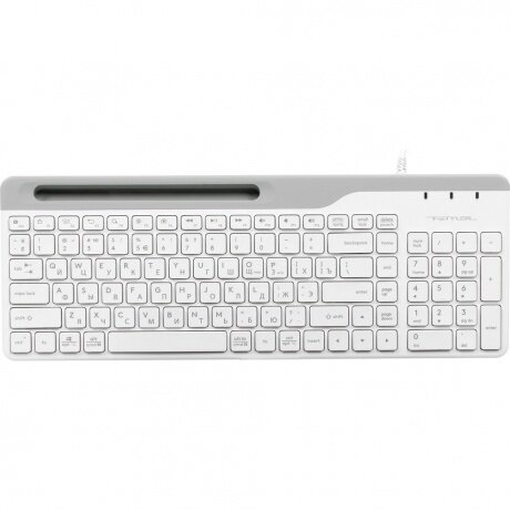 Клавиатура A4Tech Fstyler FK25 белый/серый