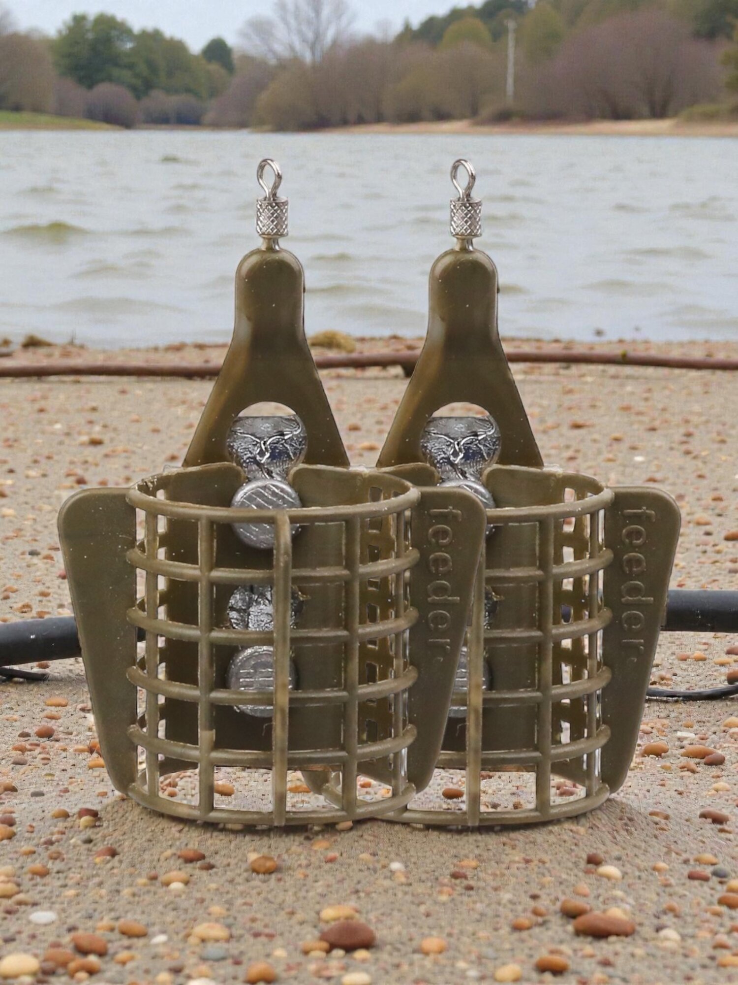 Кормушка рыболовная Mitin Пикер, фидерная, 30 г, набор 2 шт.