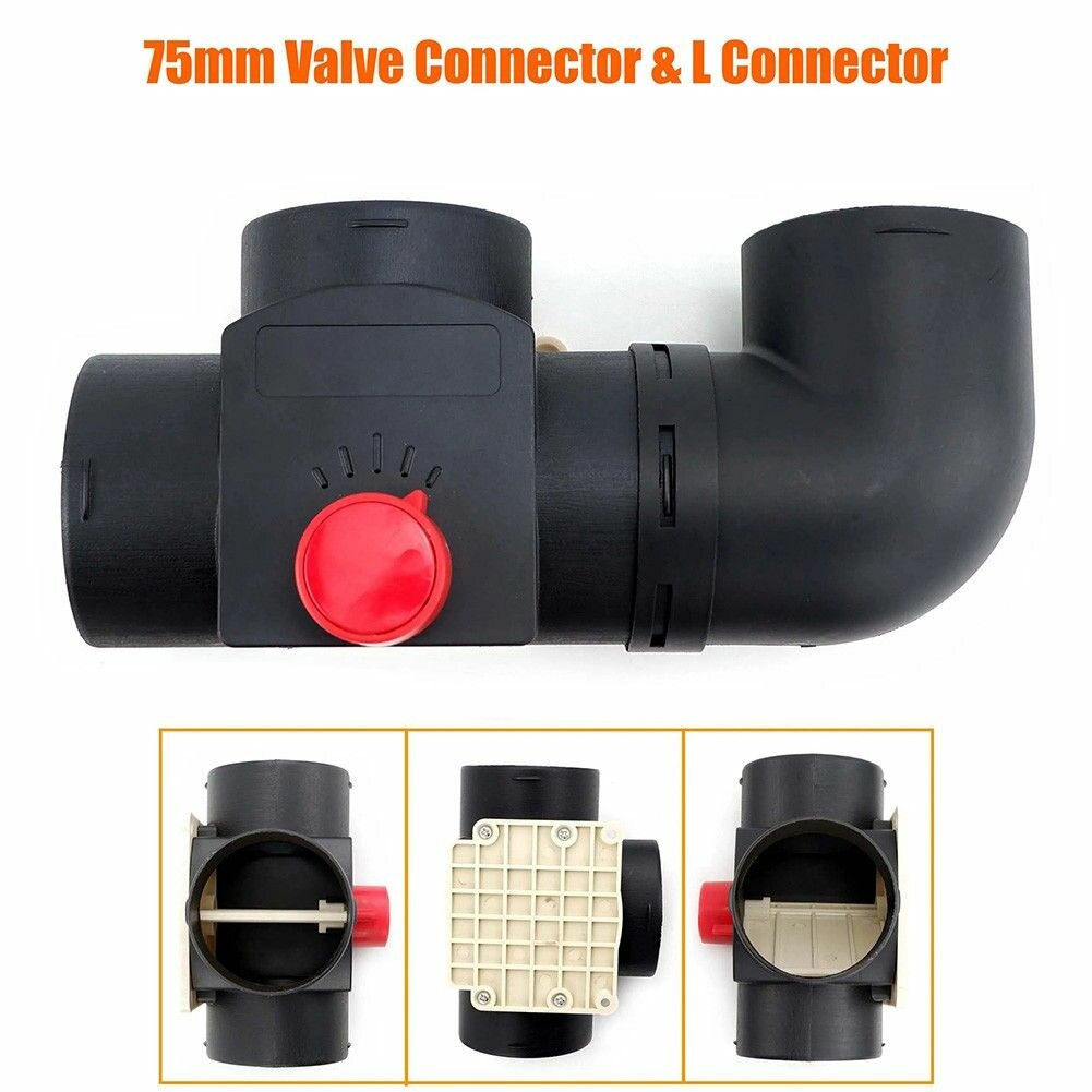 OZ-BDBO 75 мм воздухо-дизельный нагреватель вентиляционный воздуховод T-образный разветвитель L-образный соединитель труб