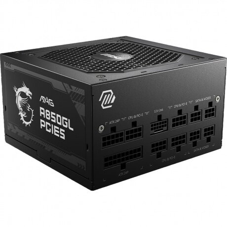 Блок питания ПК MSI Bad Pack MAG A850GL PCIE5 , 850W, 80+ Gold (306-7ZP8A11-CE0)