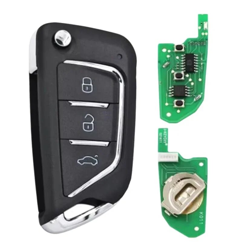 5 Шт. KEYDIY B21-3 B21-4 B22-3 B22-4 KD Пустые Дистанционные Ключи От Автомобиля Для B21-4