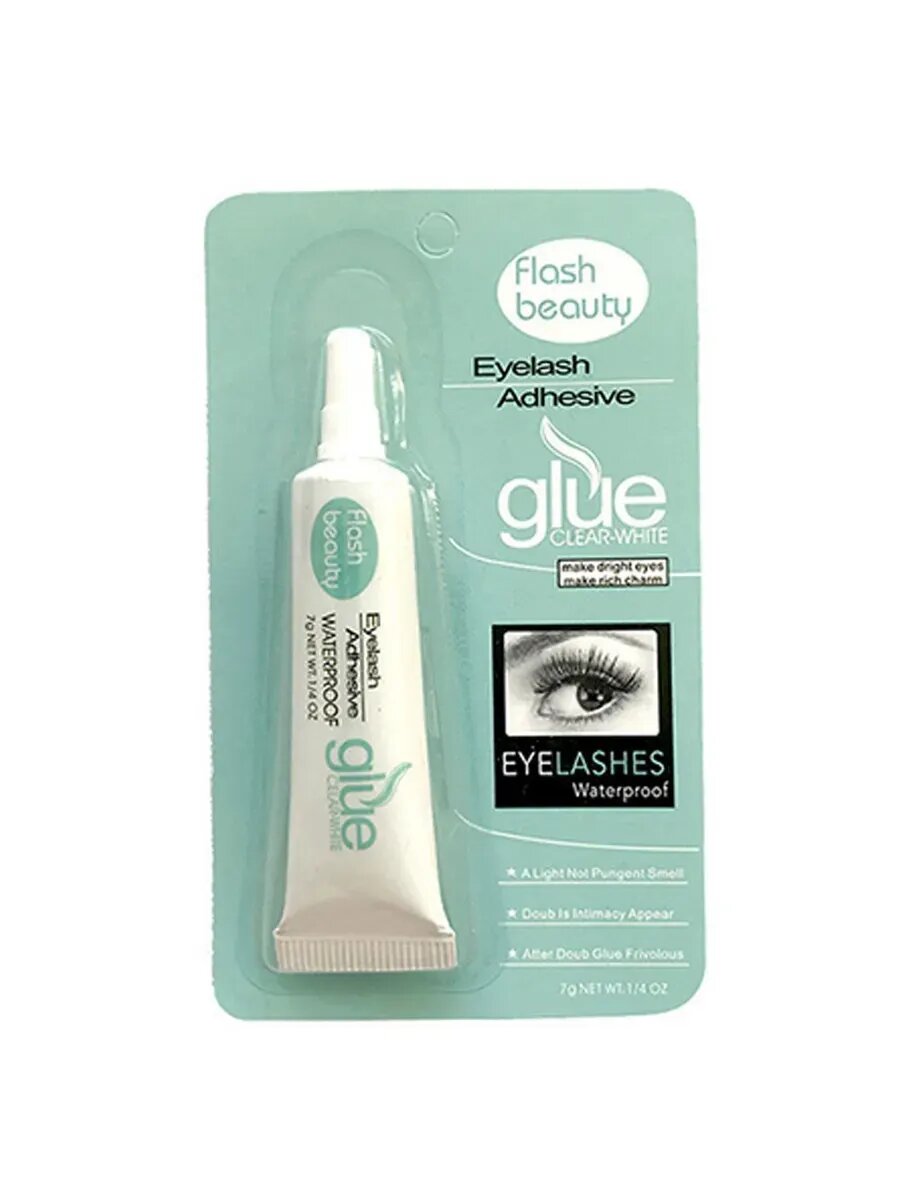 Клей для накладных ресниц прозрачный