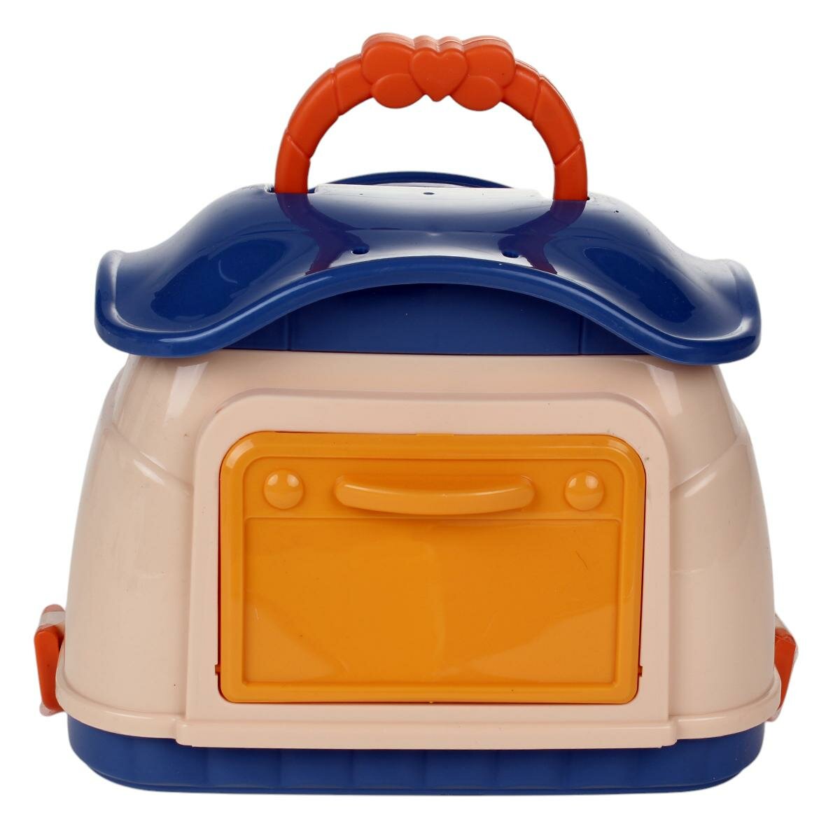 Игровой модуль кухня 3в1, чемодан, 22 аксессуара, светло-бежевый