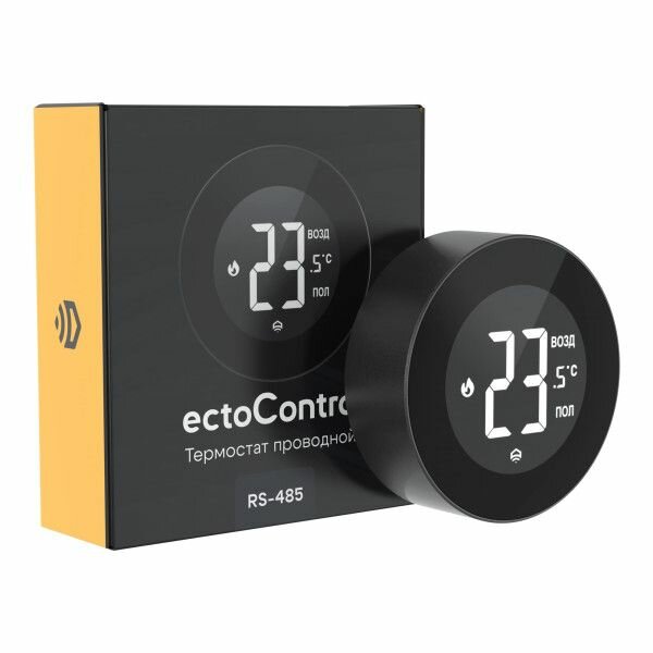Термостат, комнатный регулятор проводной, Ectocontrol ec01091