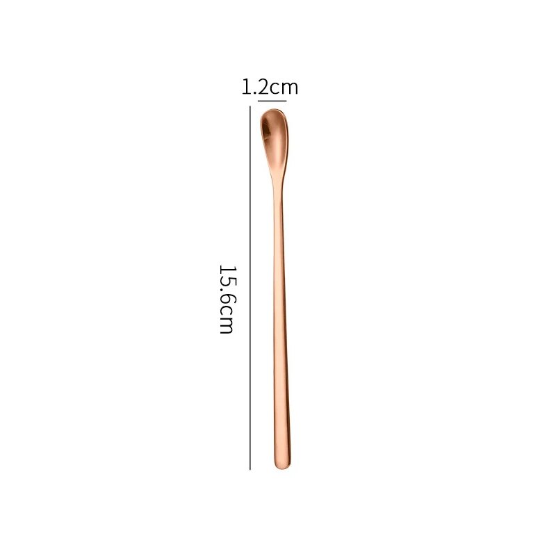Мини ложка для кофе TPXCKz Rose Gold 15.6cm