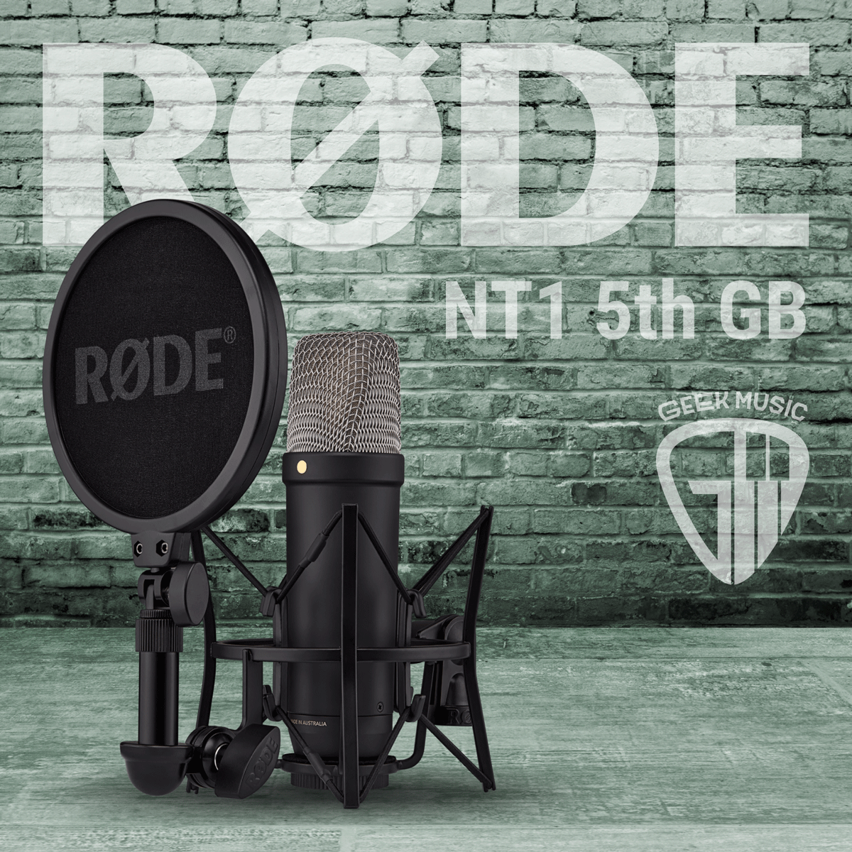 Rode NT1 5th Generation Black - микрофон студийный конденсаторный, черный