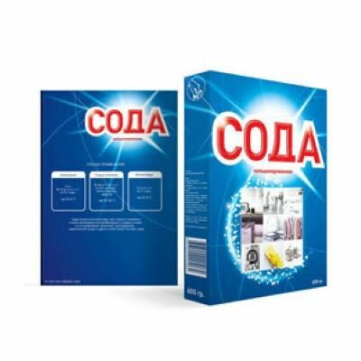 Сода кальцинированная лотос для стирки, кипячения, замачивания тканей, чистки посуды и поверхностей, смягчения воды, 600 г