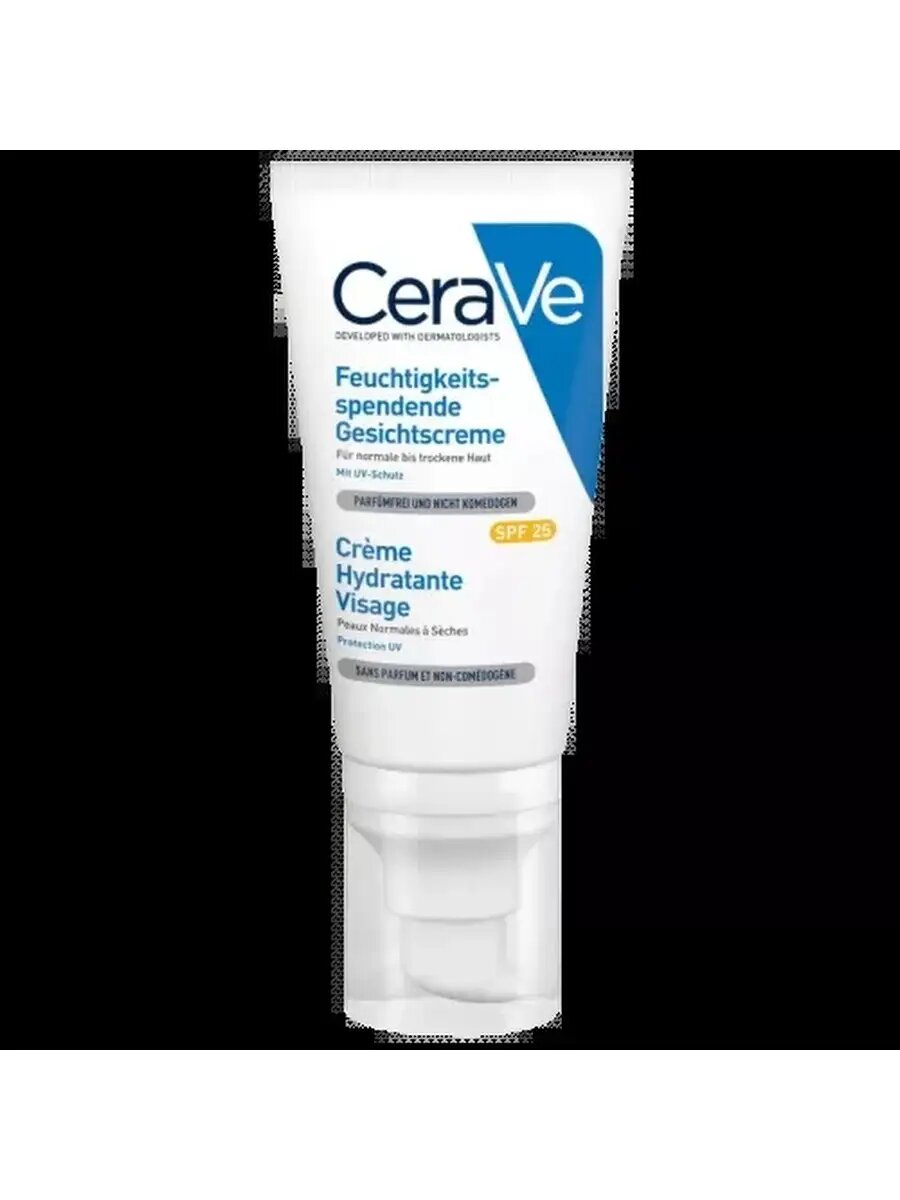 CeraVe Увлажняющий лосьон для лица SPF25 52мл