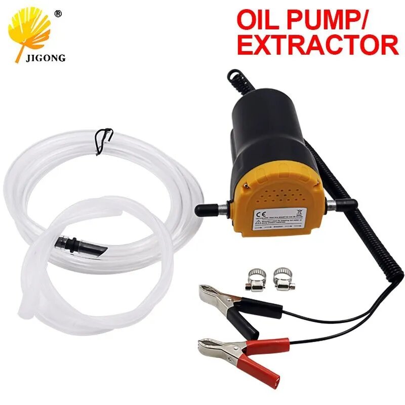 Электрический масляный насос 12В 24В для замены масла в моторе
