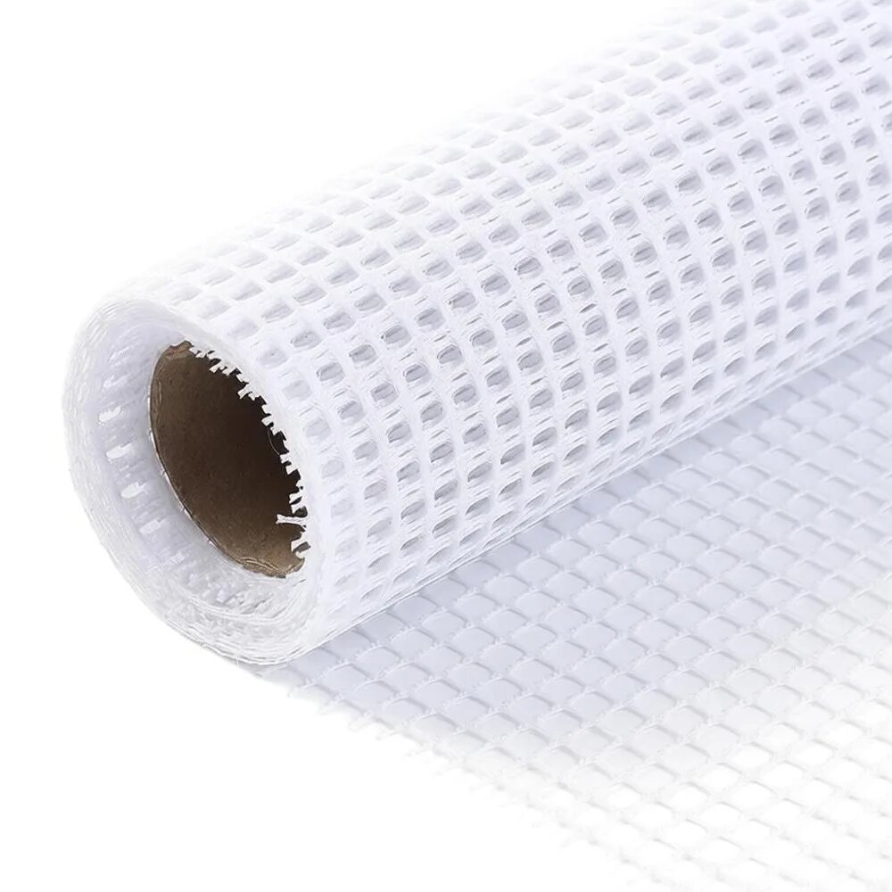 Сетчатая упаковочная бумага для цветов 50 см Белый, White