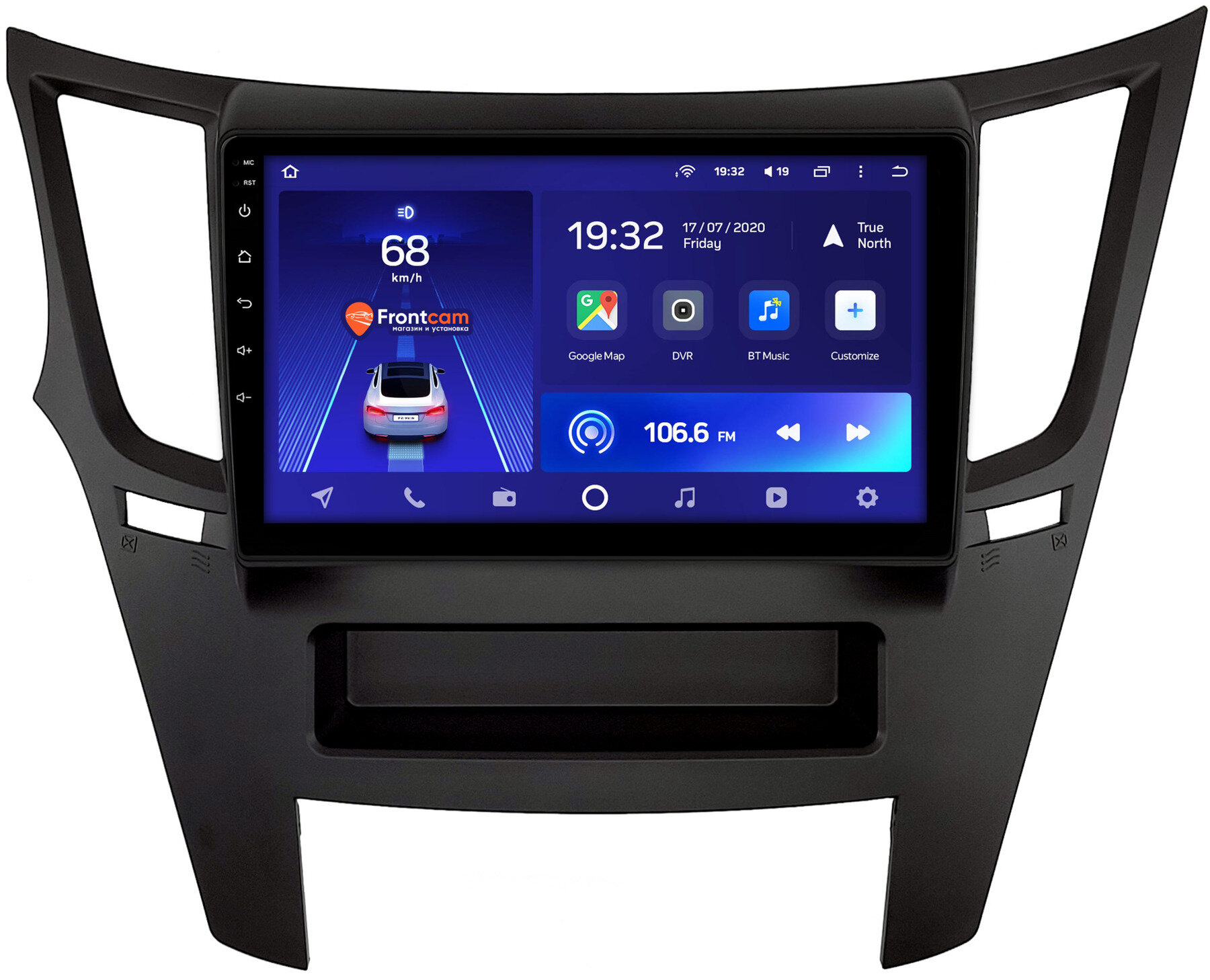 Штатная магнитола Subaru Legacy 5, Outback 4 2009-2014 (черная, левый руль) Teyes CC2L PLUS 2/32 9" RM-9-0087 Android 8.1 (DSP, IPS, AHD)