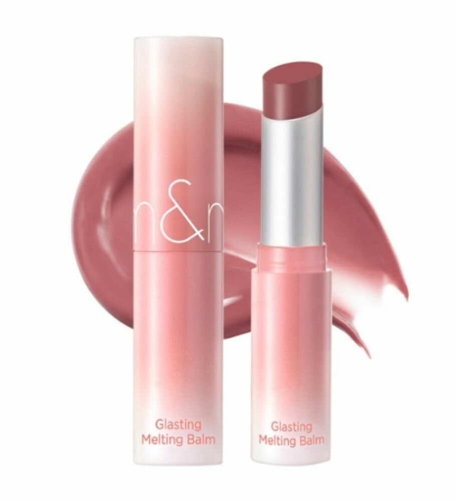 Rom&Nd Тающий бальзам для губ Glasting Melting Balm 12 veiled rose 3,5 гр