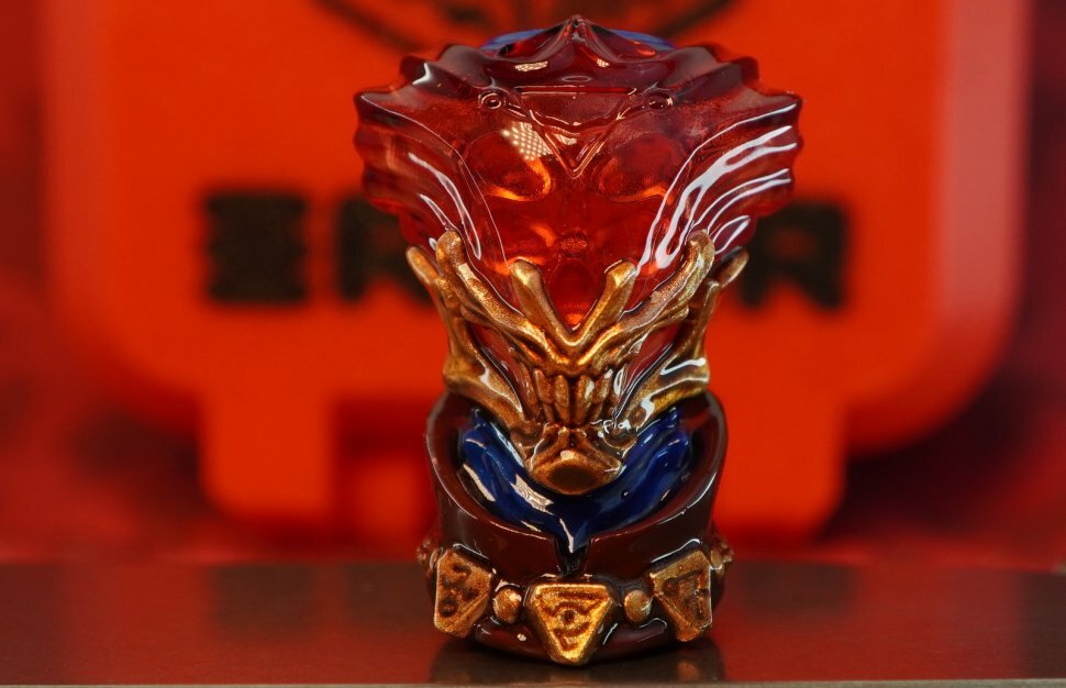 Бусина для темляка Error Алый Понтифик