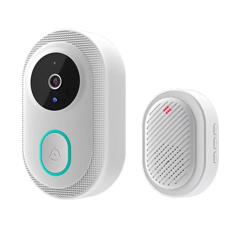 O3Tuya WiFi Видеодомофон Домофон Камера Домой Белый, комплект видеодомофона, пластик