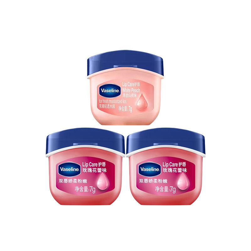 Восстанавливающий увлажняющий бальзам для губ унисекс Vaseline Classic CP Комбо против морщин 5709591