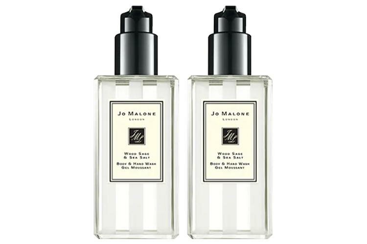 Гель для душа женский Jo Malone London Шалфей и морская соль, 250ml*2