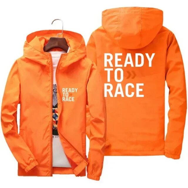 Мужская куртка-ветровка для гонок, эндуро, кросс, мотокросс, асфальт, велосипед, Оранжевый, L, 1