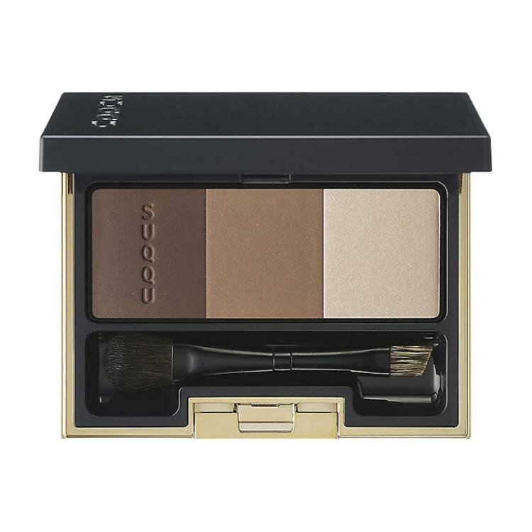 Пудра для бровей женская SUQQU Crystal 3D, оттенок BROWN BROWN, коричневый, 5.5г/6.7г