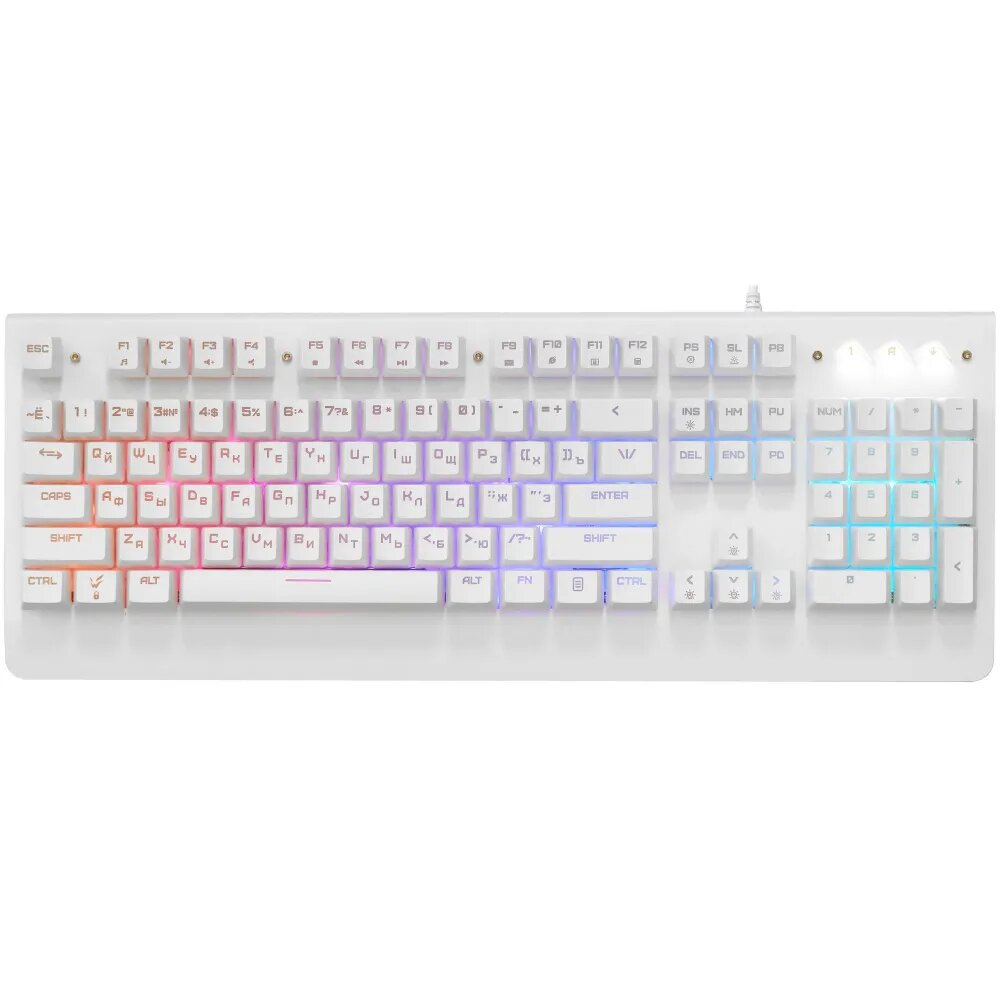 Клавиатура проводная ARDOR GAMING Ranger V2 белая