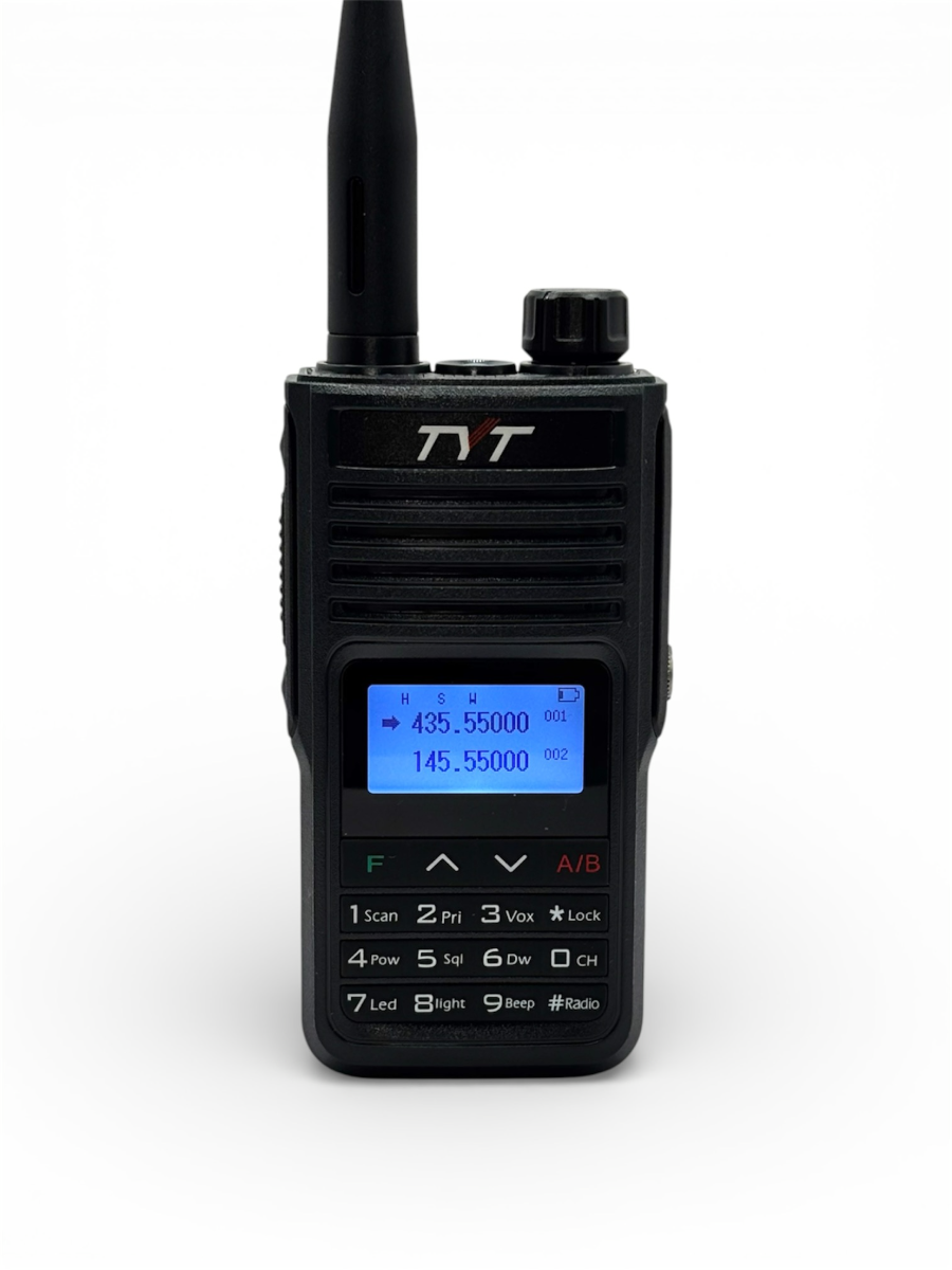 Рация TYT TH-UV99, 10 Ватт, Type-C, 2800 мАч, IP-68, цвет черный