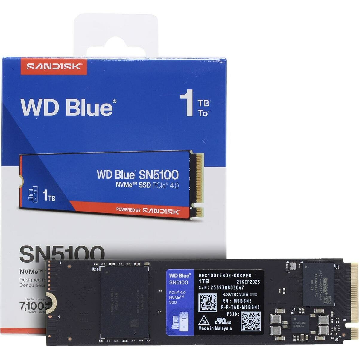 Western digital Blue SN550 1 Тб WDS100T5B0E