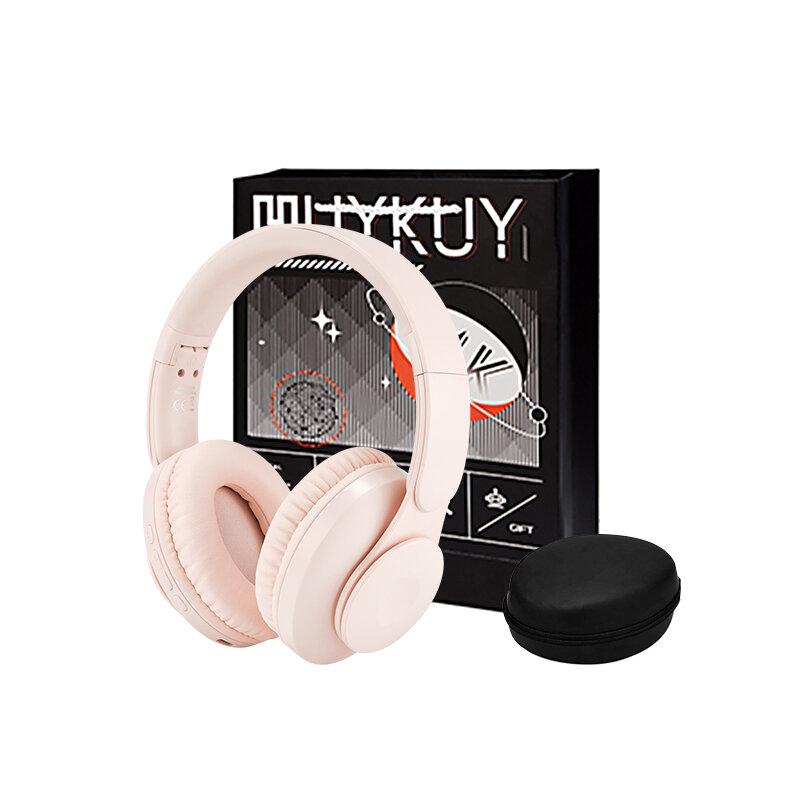Наушники унисекс MUYKUY 7030389 беспроводные с микрофоном Bluetooth 5.3, тип крепления: вкладыши