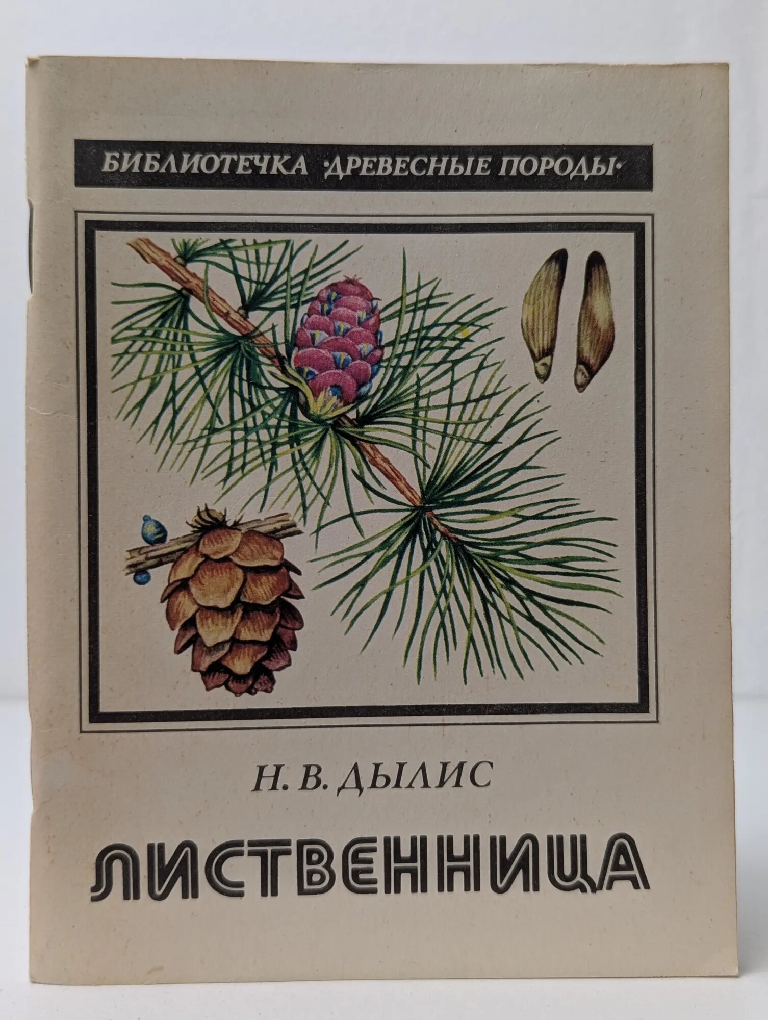 Библиотечка. Древесные породы. Лиственница Дылис Николай Владиславович 1981