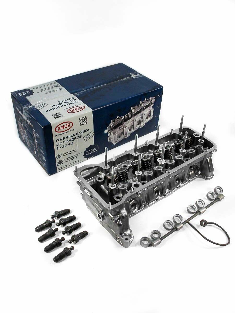 Головка блока ВАЗ 21214, 2123 сб. с/о под датчик с гидр. и рампой